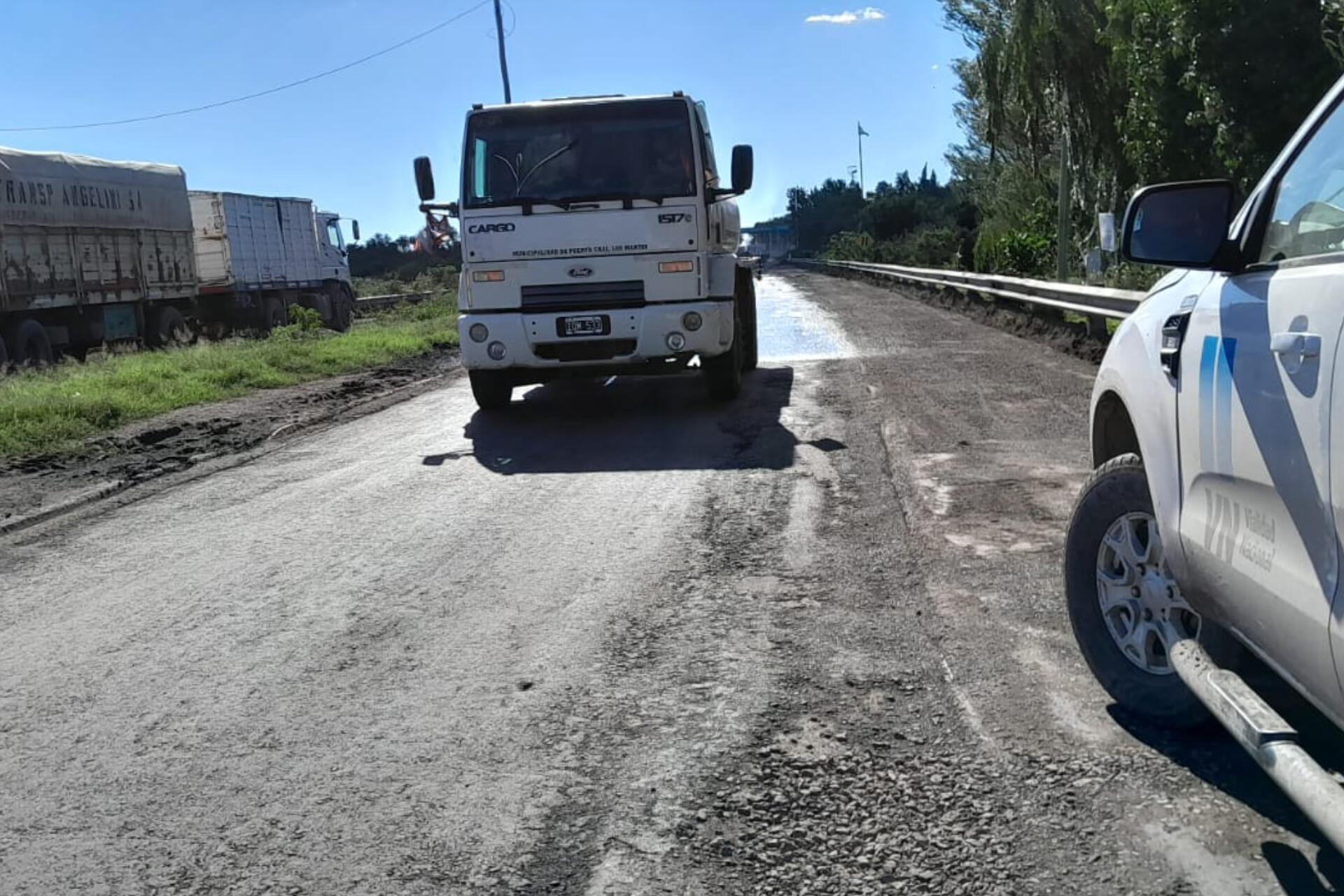 Vialidad Nacional retoma los arreglos de Ruta 11